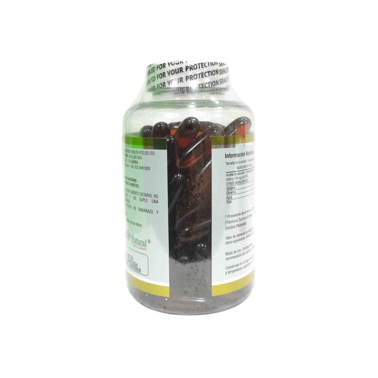 Omega 3 1000mg 30 Capsulas Living - Nutri-salud Colombia